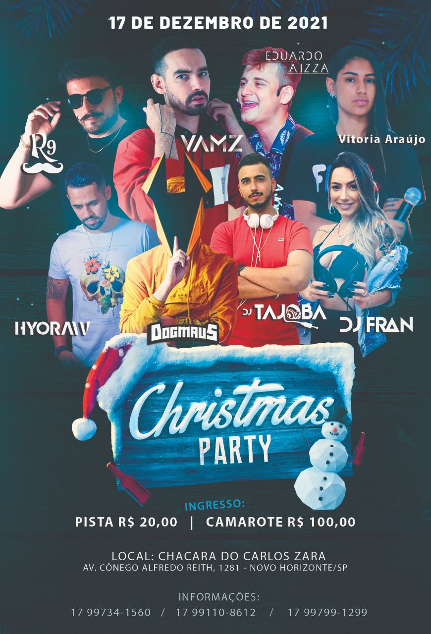 HOJE SHOW CHRISTMAS PARTY | portalk.com.br