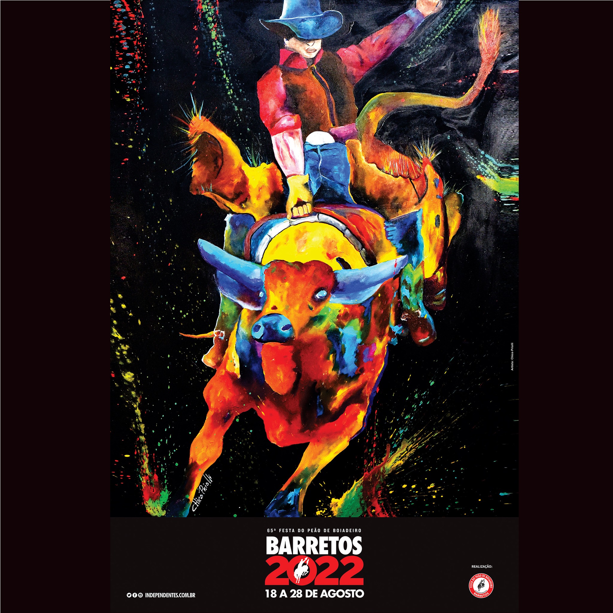 O cartaz do Rodeio de Barretos | portalk.com.br