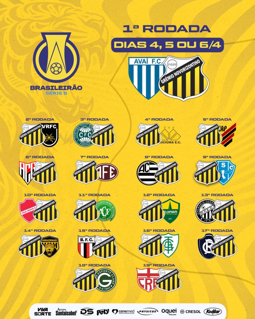 CBF divulga tabela do Brasileirão | portalk.com.br